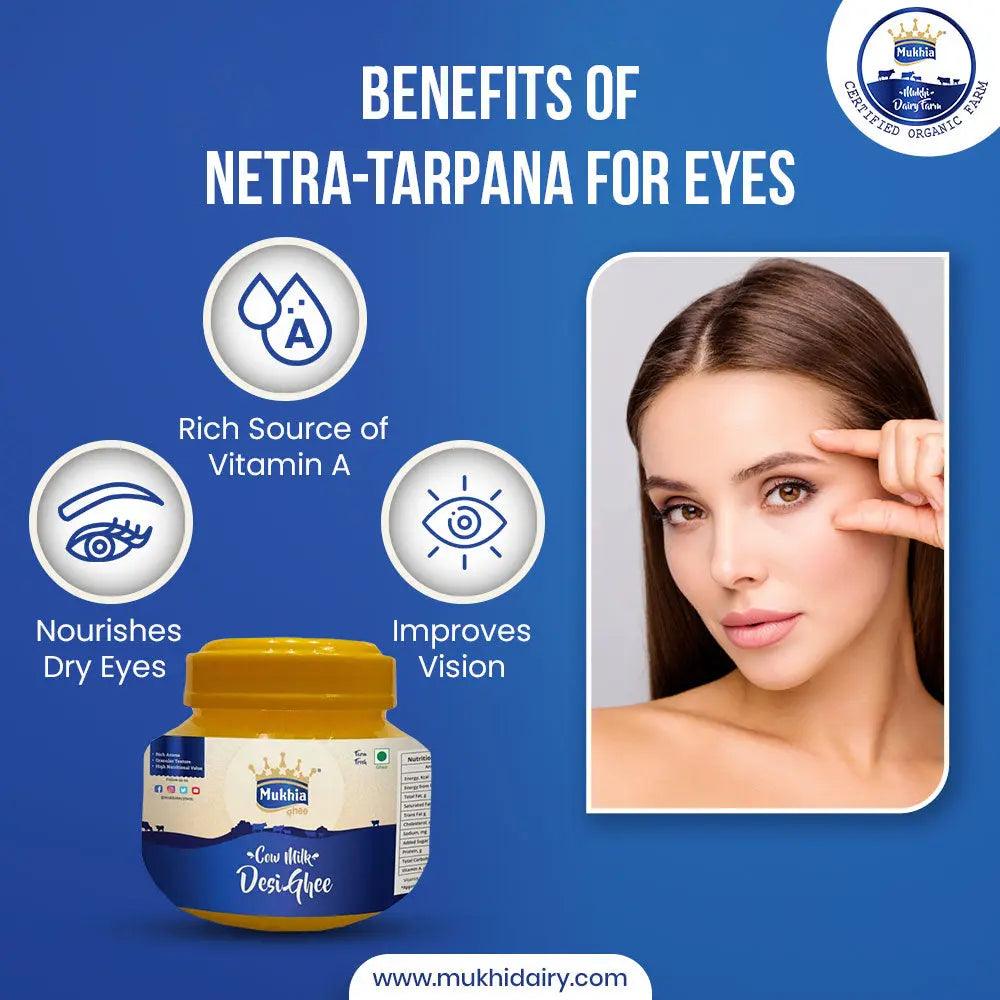 Benefits Of Netra Tarpana For Eyes | Best Eyes Therapy - Mukhi Dairy Farm